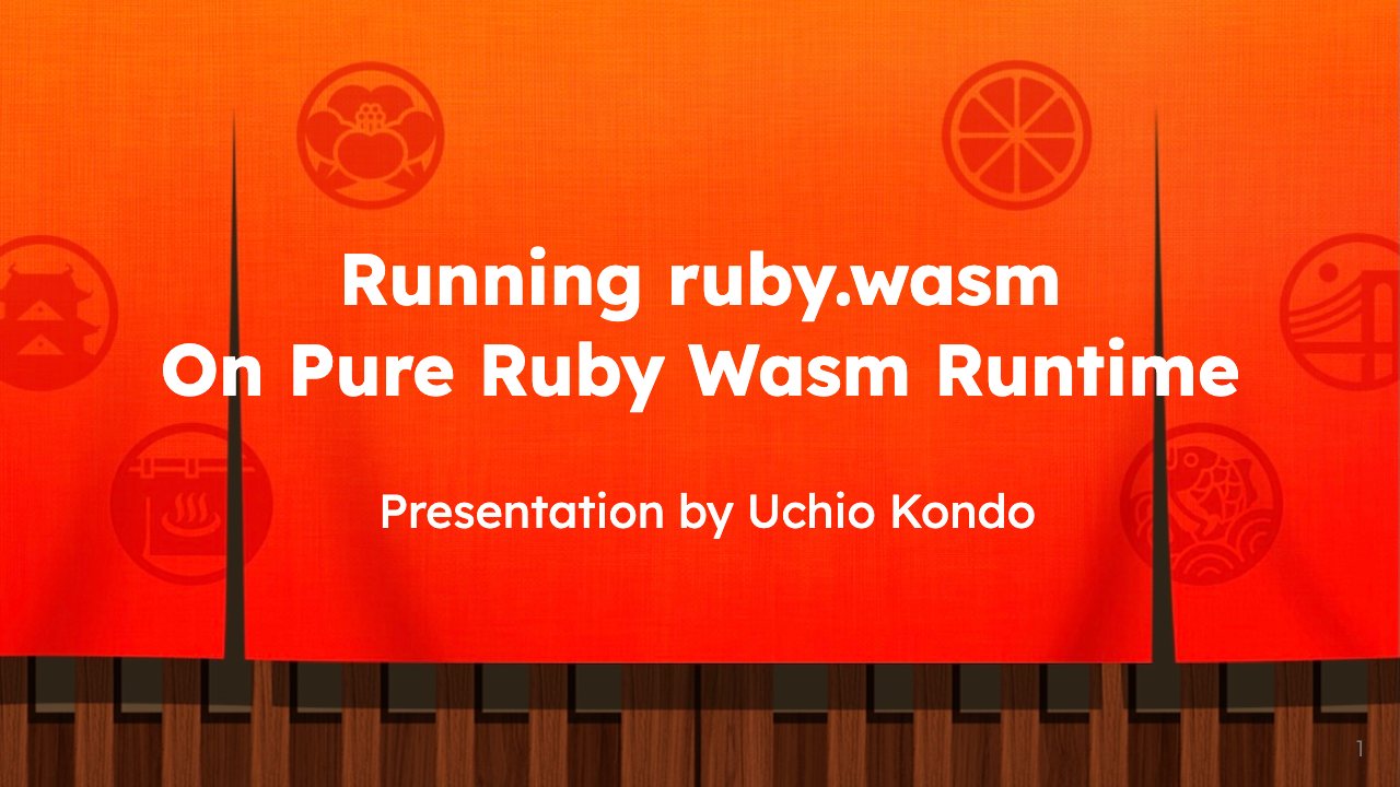 Running ruby.wasm on Pure Ruby Wasm Runtime